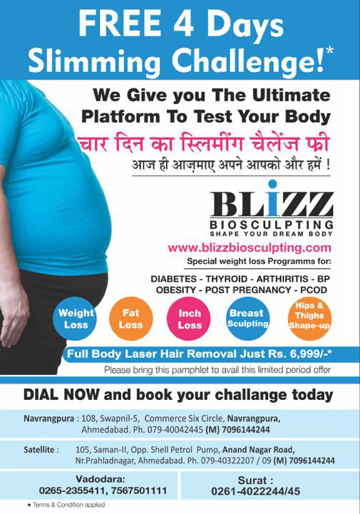FREE 4 Days Slimming Challenge - Blizz Bio Sculpting